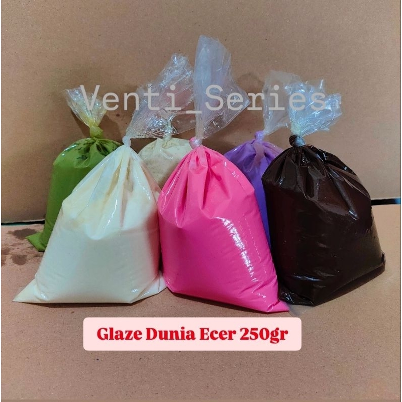 Jual Glaze Dunia Ecer 250gr / Glaze Ecer 250gr / Glaze Curah kiloan ...