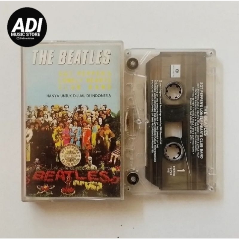 Jual USED The Beatles - Sgt Peppers Lonely Hearts Club Band (Kaset Tape Pita) | Shopee Indonesia