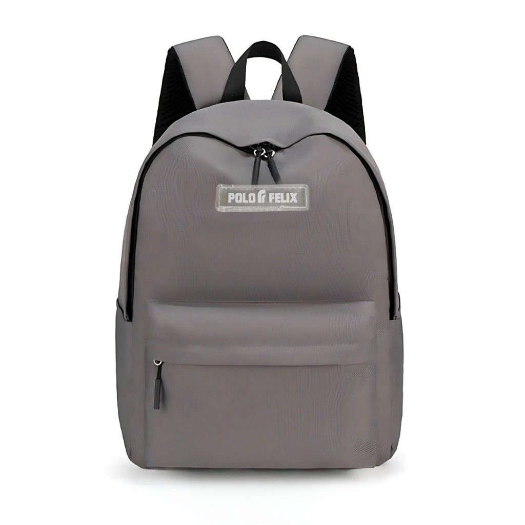 Jual GZ RANSEL SEKOLAH POLOS BAHAN POLISTER D300 MUAT LAPTOP 15'6 INCH ...