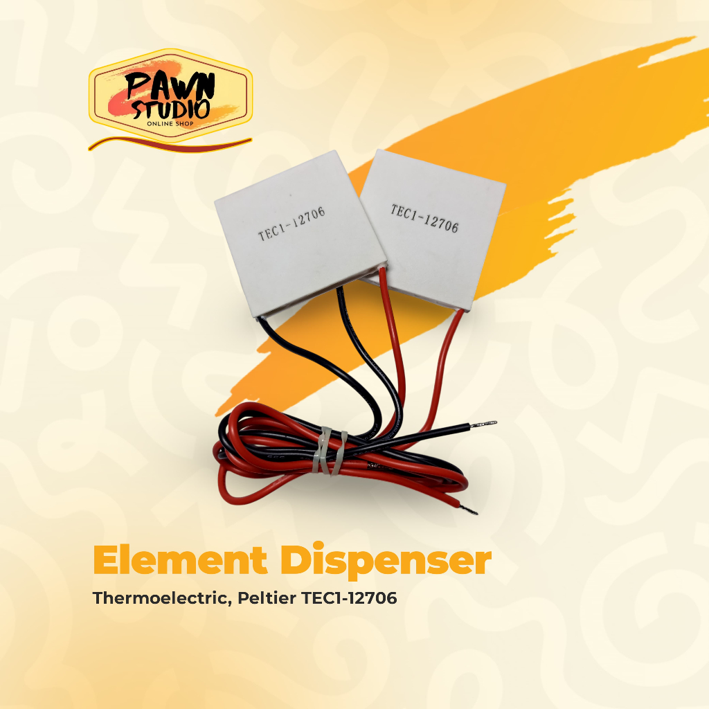 Jual Element Dispenser Peltier TEC1 - 12706 / Element Panas Dingin ...