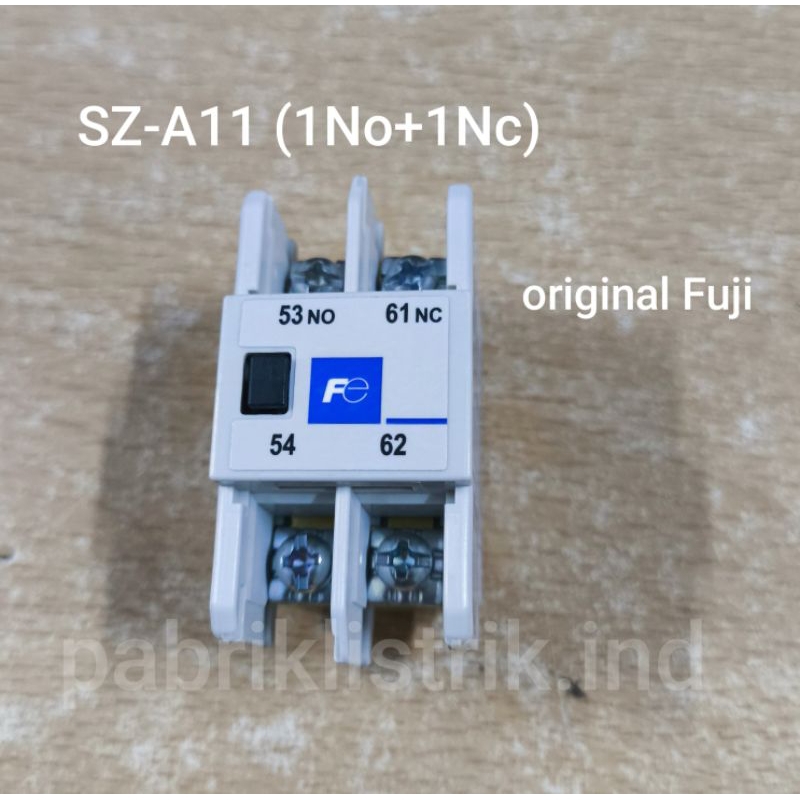 Jual SZ A11 Contact bantu Auxiliary Contactor Fuji electric 1NO 1NC originl | Shopee Indonesia