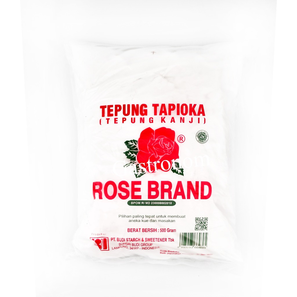 Jual Tepung Tapioka Rose Brand 500 gr | Shopee Indonesia