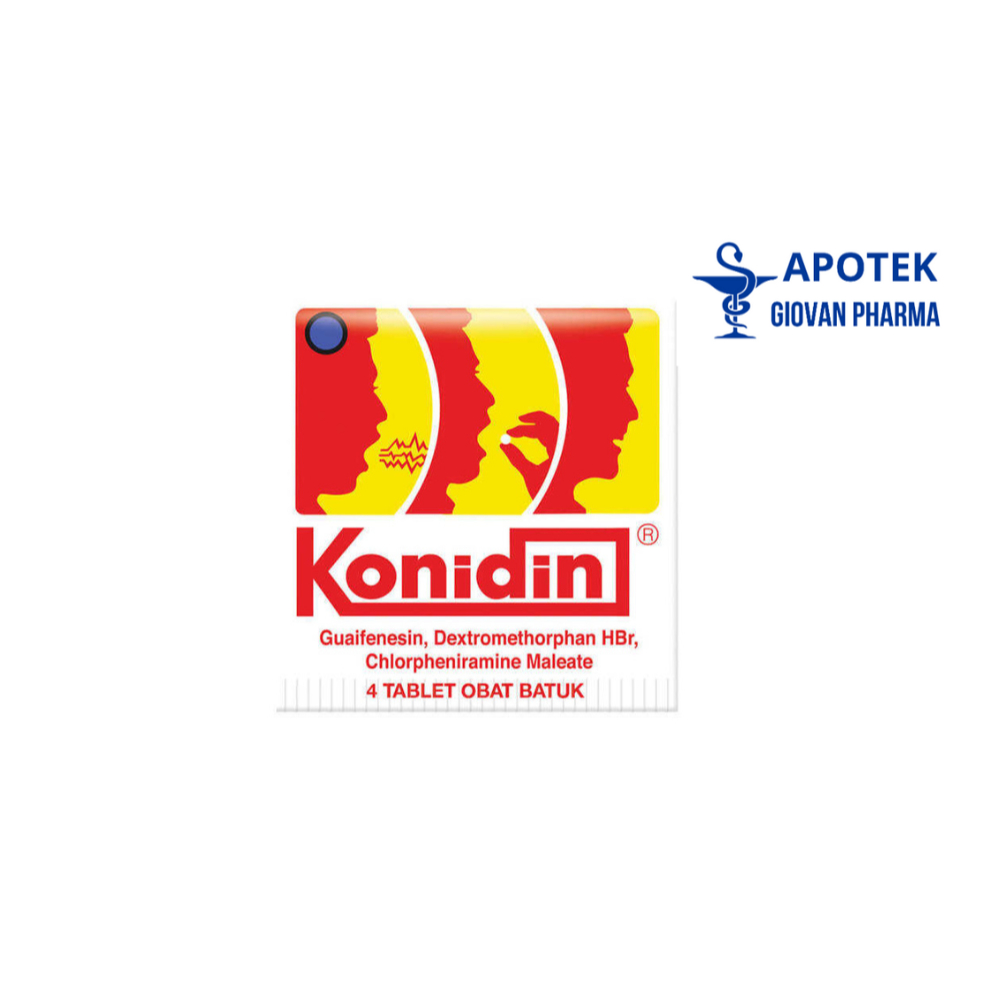 Jual Konidin 4 Tablet - Obat Batuk Kering dan Berdahak | Shopee Indonesia