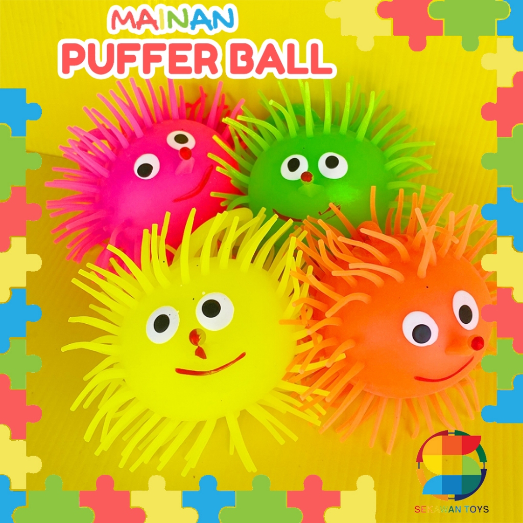 Jual Mainan Puffer Ball / Mainan Yoyo Ubur-Ubur /Ferhat Ball 1474H ...