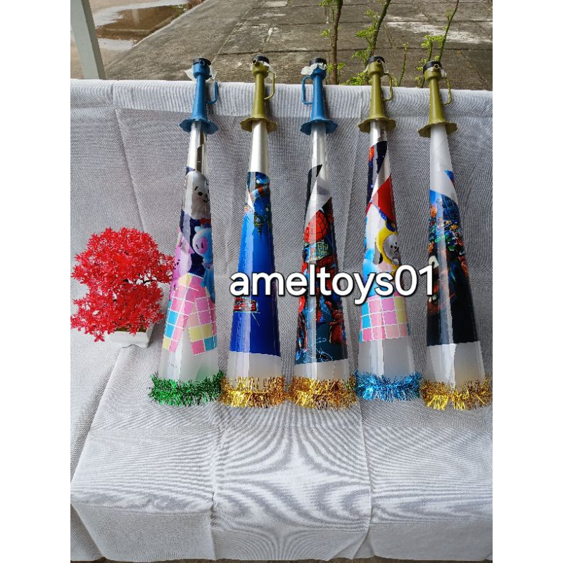 Jual SPESIAL DISKON 50 -200 PCS TEROMPET TAHUN BARU NON LED TEROMPET ...
