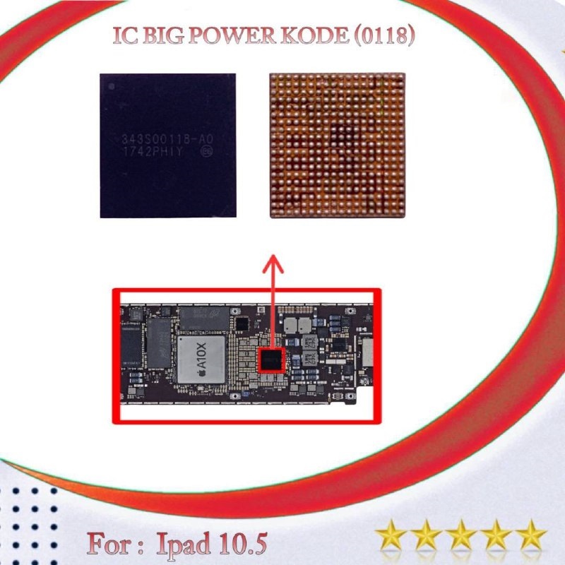 Jual IC POWER BIG IPAD 10.5 KODE (0118) | Shopee Indonesia