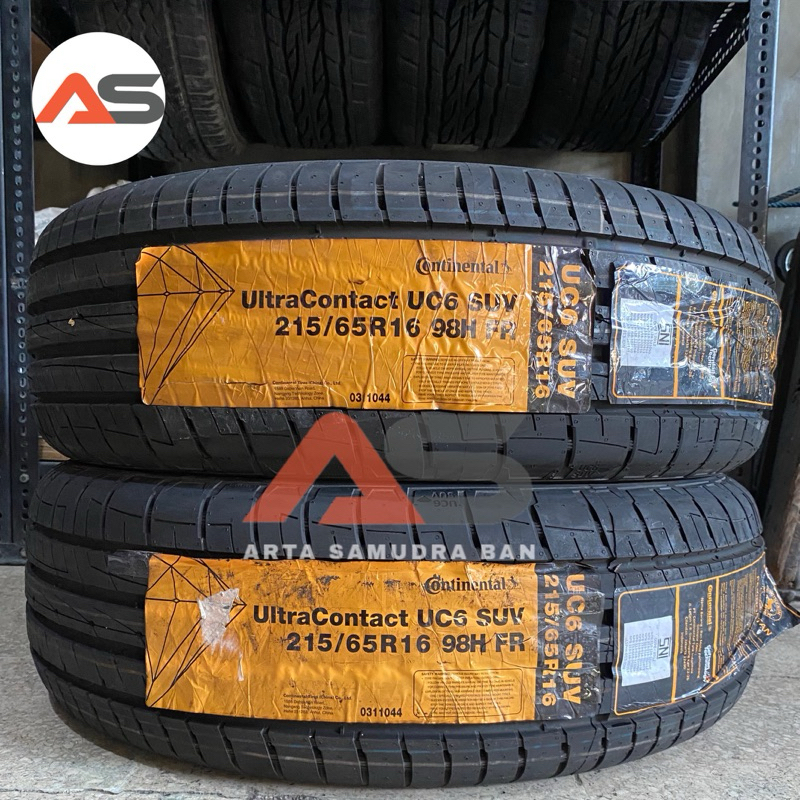 Jual Ban Continental Ultra Contact UC6 SUV 215 / 65 R 16 R16 | Shopee ...