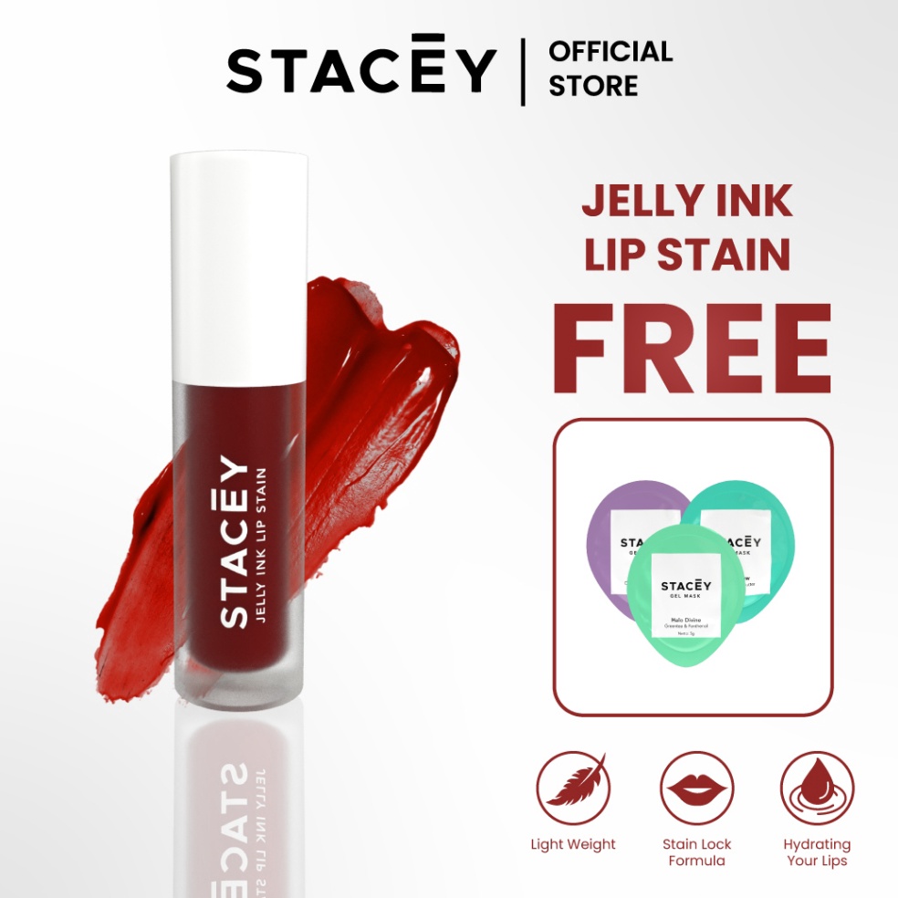 Jual SPECIAL 99 GET FREEBIES Stacey Jelly Ink Lip Stain Make up Lip ...