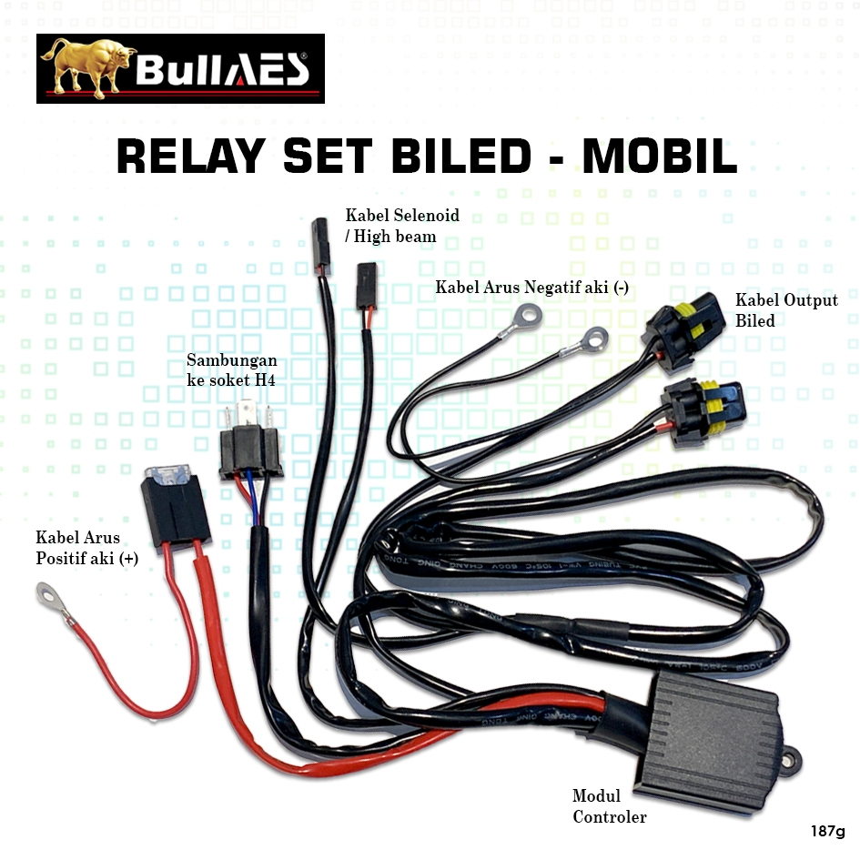 Jual Kabel Relay Mobil Merk AES I Kabel Mobil I Kabel Relay Mobil ...