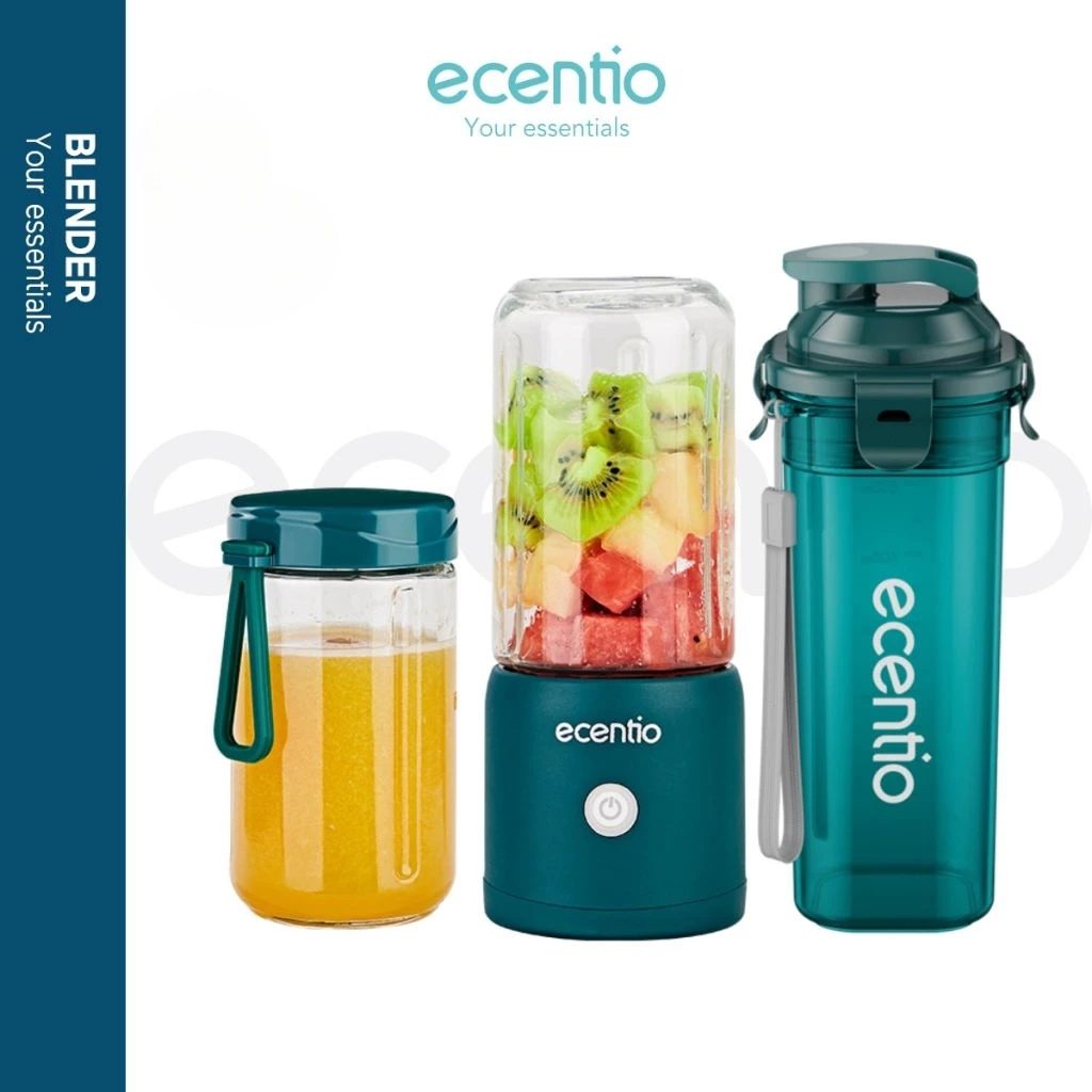 Jual 【Live Exclusive】【2 tabung】【Garansi 30 hari】ecentio juice portable 8 pisau kaca blender ...