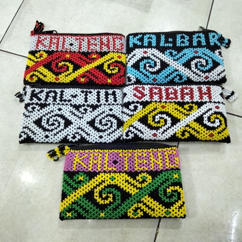 Jual Dompet Manik Manik Tulisan Kaltim Kalsel Kalbar Kalteng Sabah ...