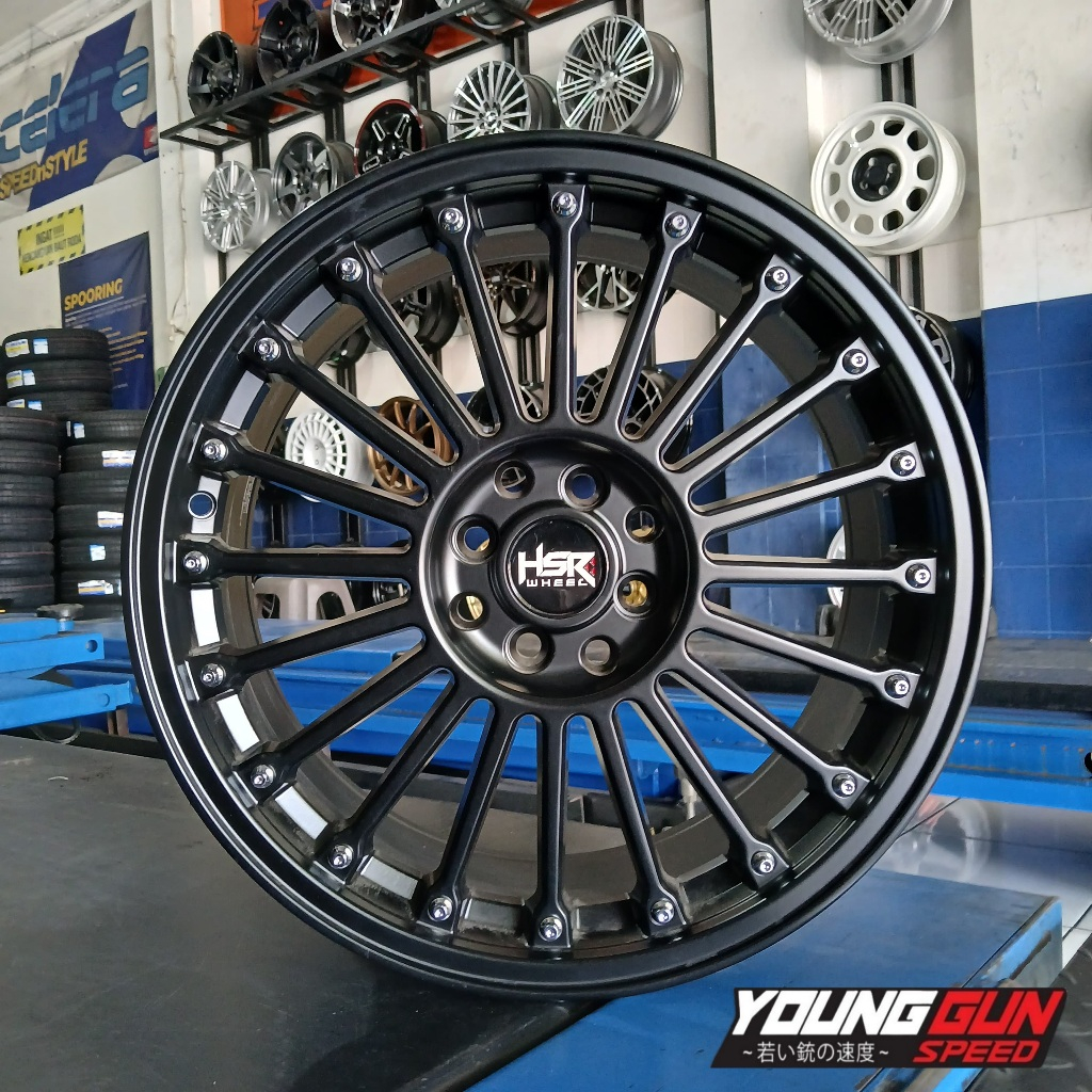 Jual Velg Mobil Racing R17 Buat Jazz Mobilio Yaris Ignis Swift Splash ...