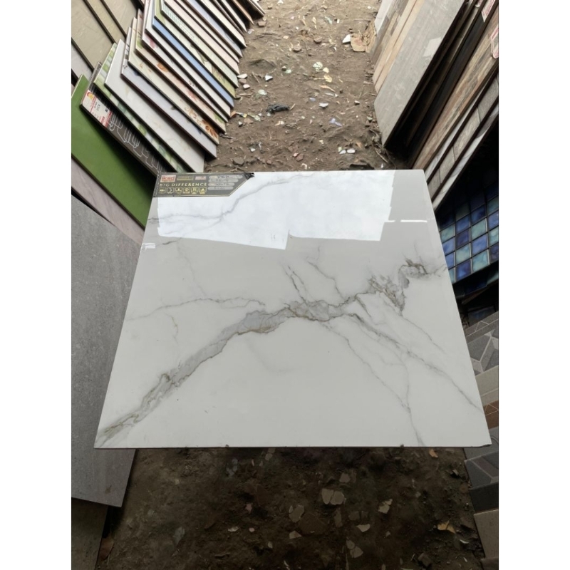 Jual GRANIT MURAH 60X60 IKAD LAGUNA WHITE GLAZED POLISH | Shopee Indonesia