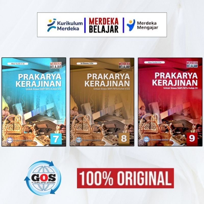 Jual Buku Prakarya Kerajinan SMP / MTS Kelas 7 8 9 - Kurikulum Merdeka | Shopee Indonesia