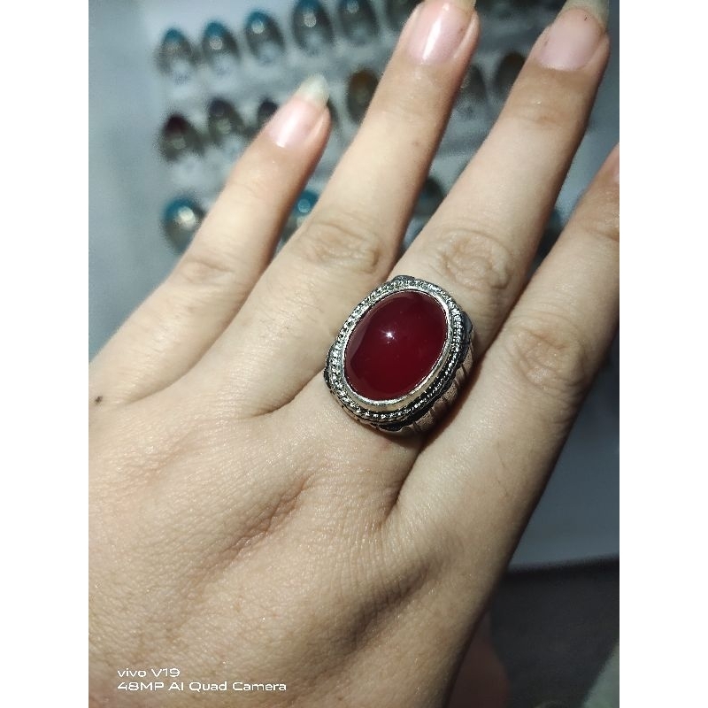 Jual BATU CINCIN RED BARON | Shopee Indonesia