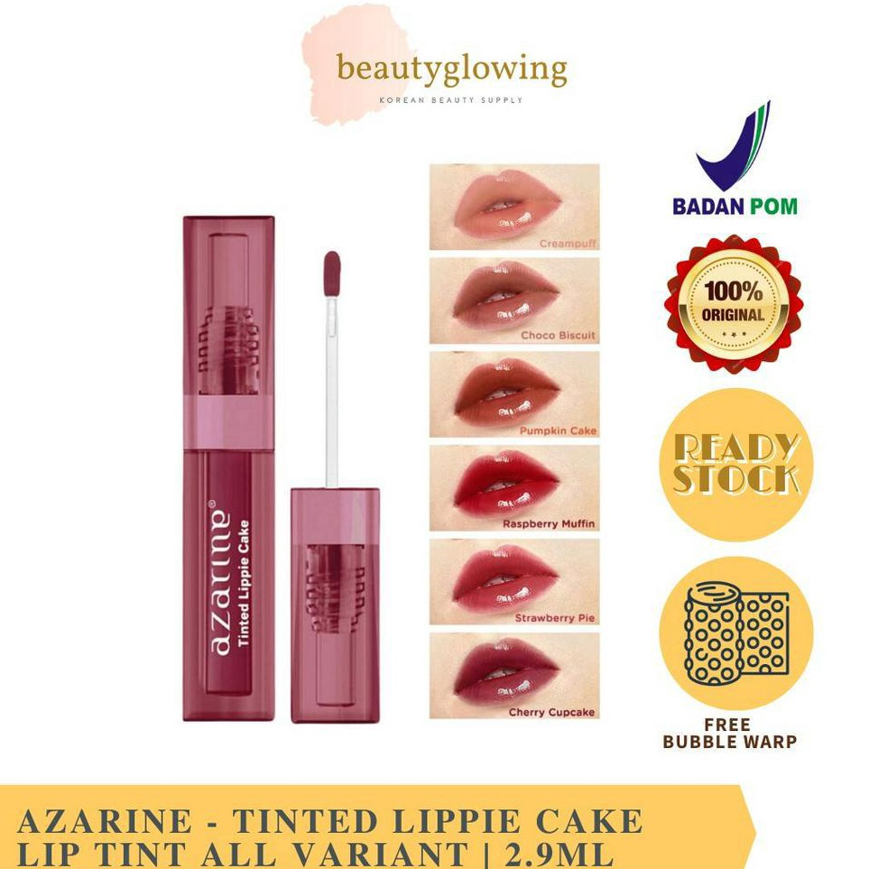 Jual AZARINE LIP TINT Tinted Lippie Cake Lip Tint AZARINE X RED VELVET ...
