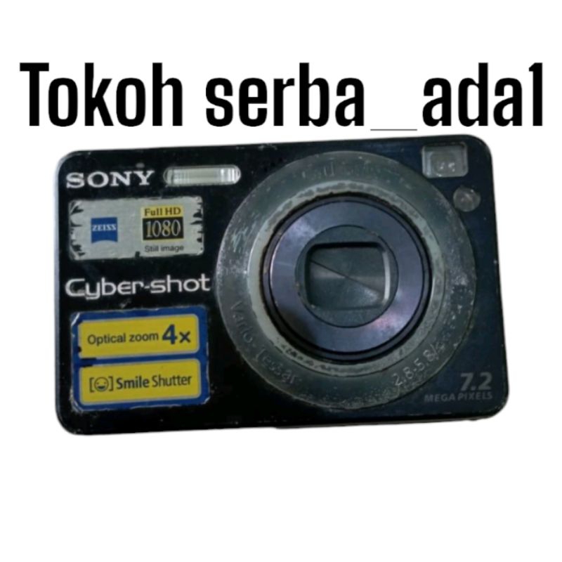 Jual Kamera Sony Cyber Shot DSC W110 minus lcd | Shopee Indonesia