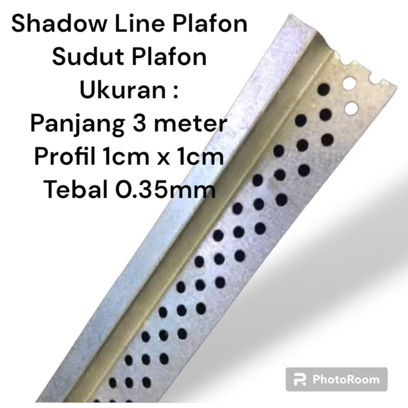 Jual SHADOW LINE, SUDUT PLAFON, LIS PLAFON GYPSUM HARGA PER 1PCS / 3MTR ...