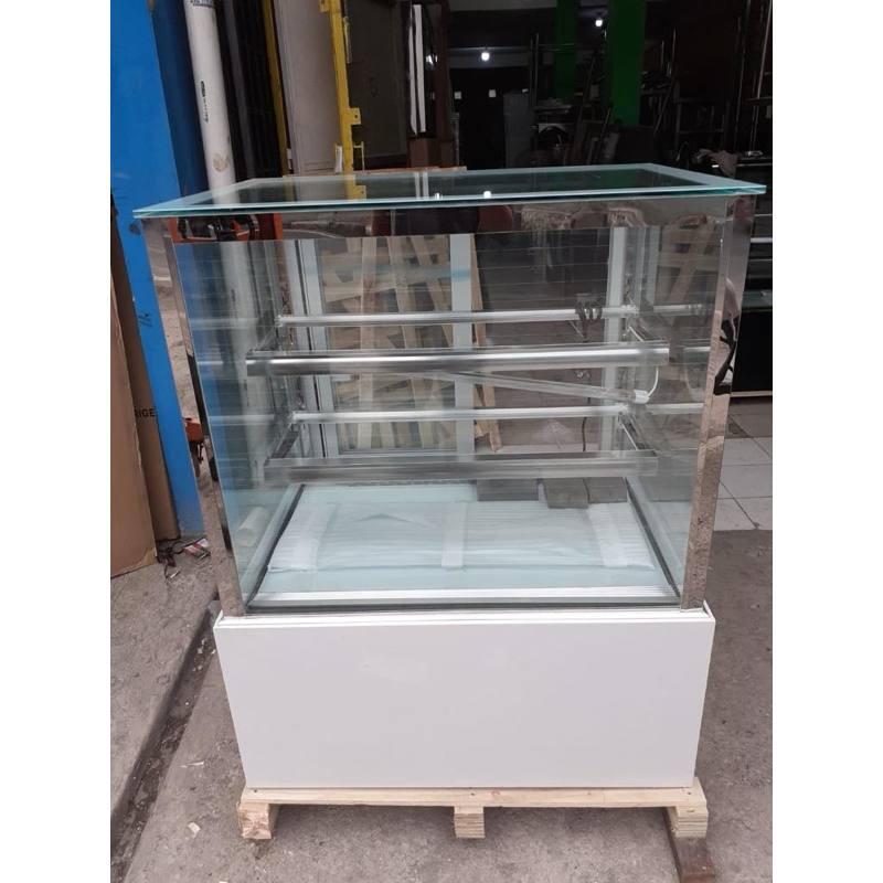 Jual chiller cake showcase display / pendingin kue ukuran 90cm | Shopee ...