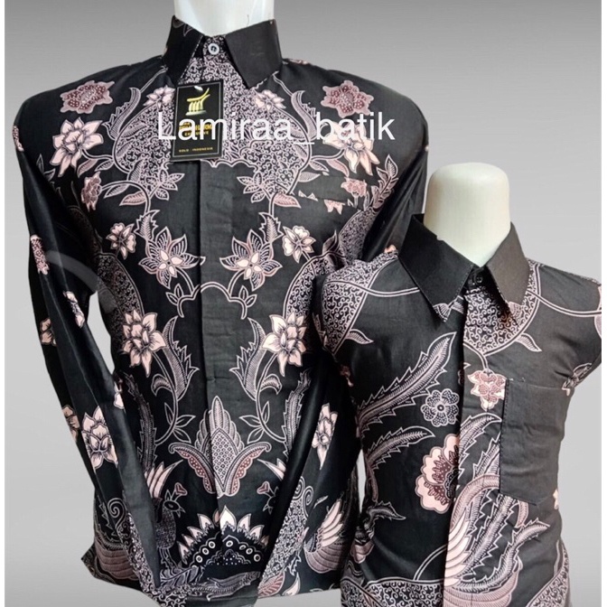 Jual FG2 Batik COUPLE ayah anak Batik mandalika pake lapisan furing ...