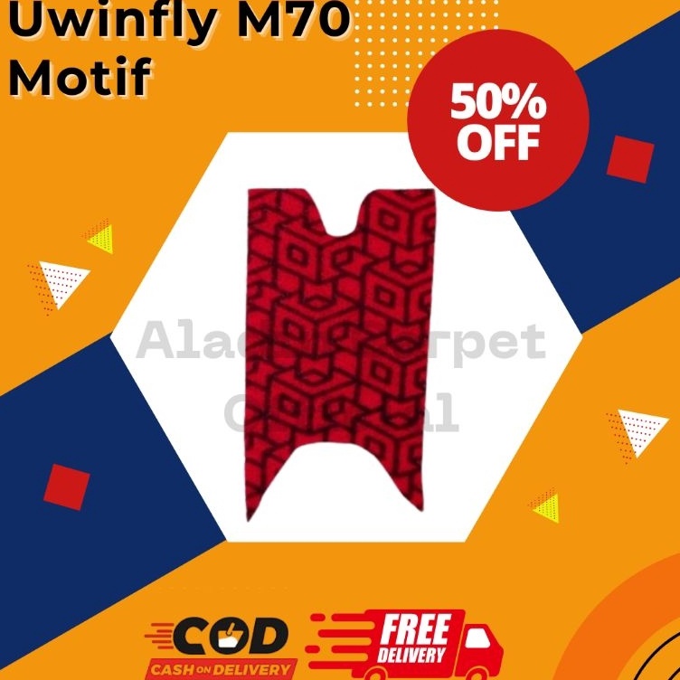 Jual KODE X4S karpet Sepeda Motor Listrik Uwinfly New M7 Premium ...