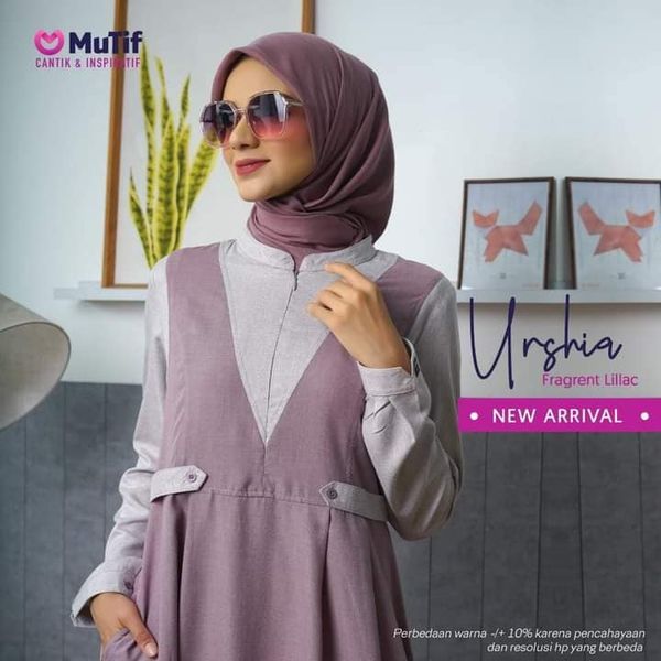 Jual GAMIS MUTIF ORIGINAL URSHIA FRAGRANT LILAC | Shopee Indonesia