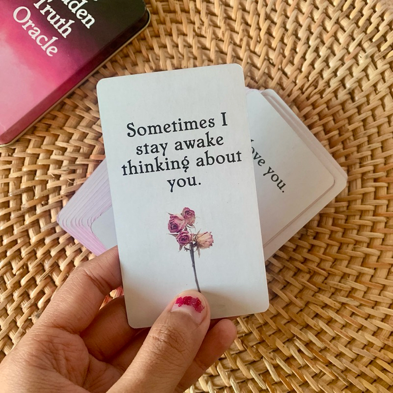 Jual kartu The Hidden Truth Oracle game tarot playing card | Shopee ...