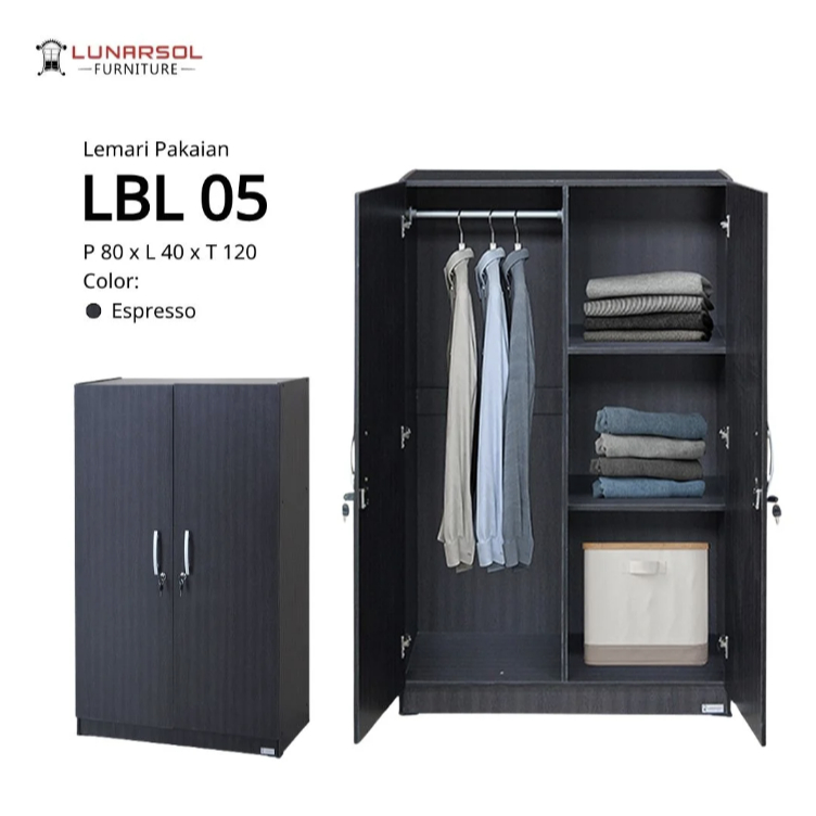 Jual Lemari Pakaian Mini 2 pintu | Shopee Indonesia