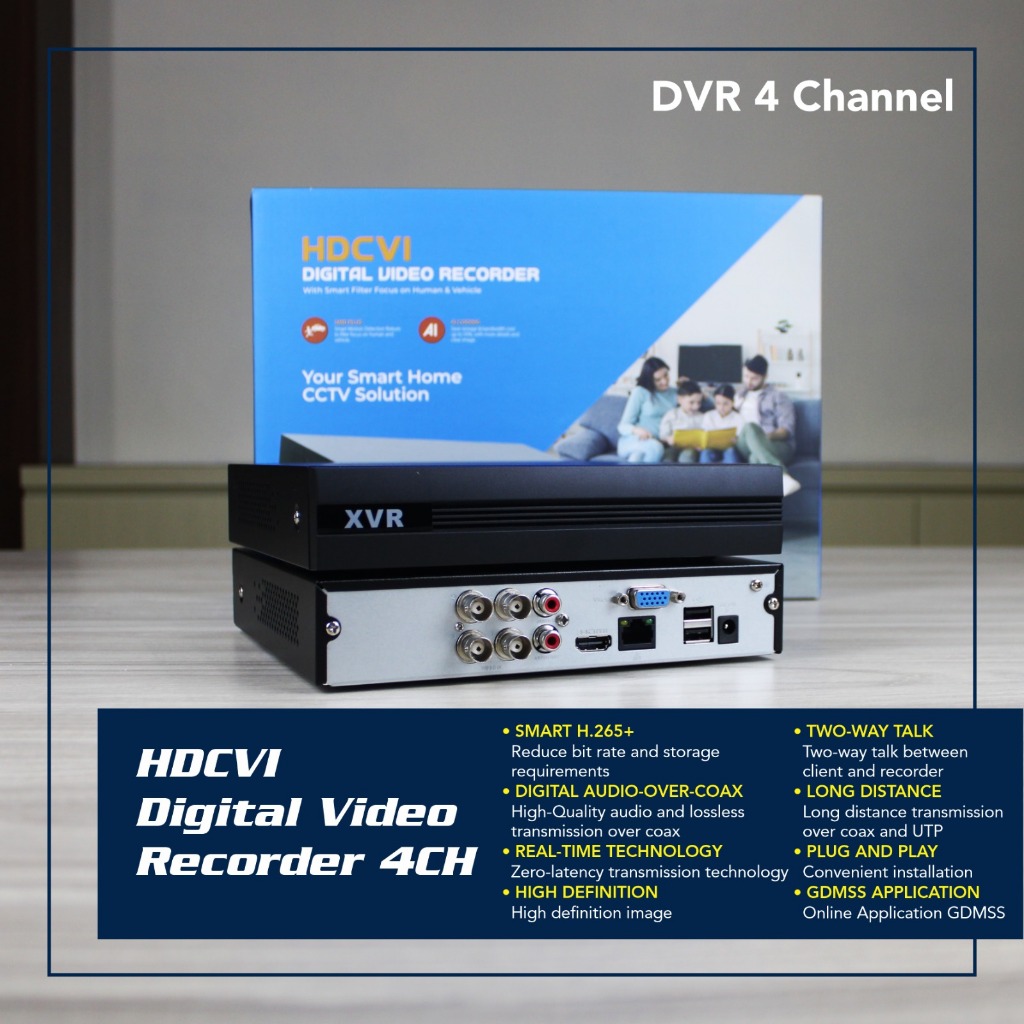 Jual HDCVI Digital Video Recorder 4CH dan 8CH (Harga terjangkau garansi ...