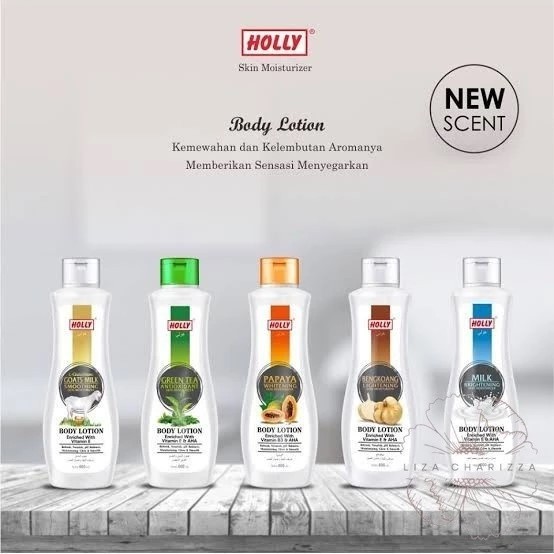 Jual Holly Hand Body Lotion 600 mL (HBL Bengkoang, Pepaya / Papaya ...