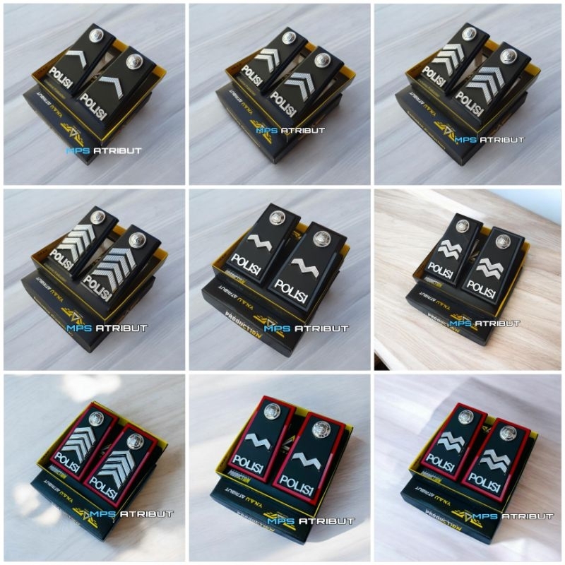 Jual ATRIBUT POLISI/PANGKAT BRIPDA POLRI/PANGKAT BRIPTU POLRI/PANGKAT ...