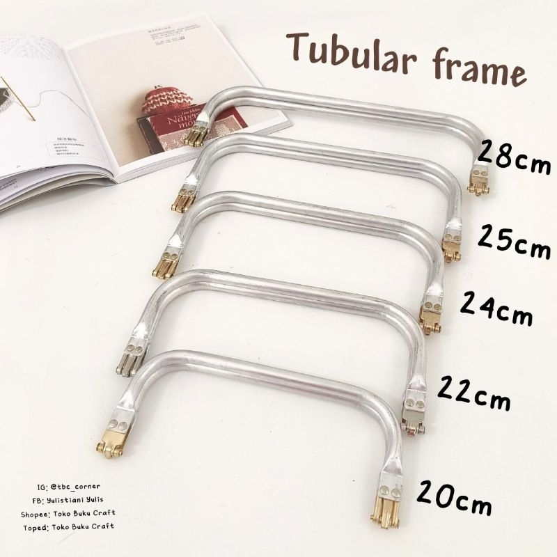 Jual Tubular Frame/Doctor Frame (20cm, 22cm, 24cm, 25cm, 28cm) | Shopee ...