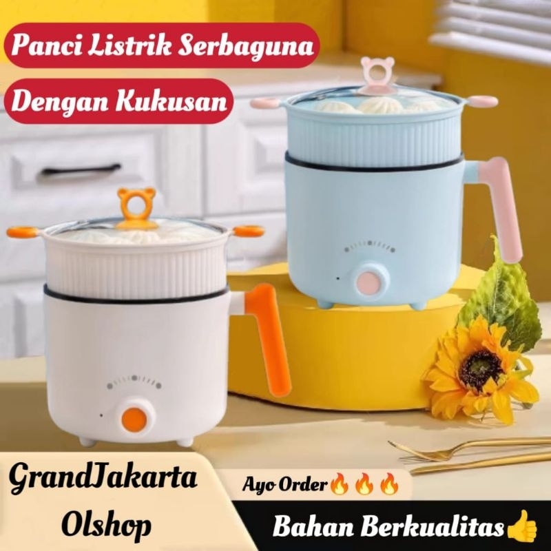 Jual Panci Listrik Serbaguna Portable Electric Cooker Frying Pan ...
