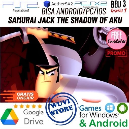 Jual PS 2 Samurai Jack The Shadow Of Aku | Bisa di PC / Android / IOS ...