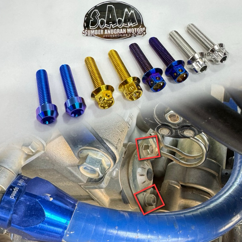 Jual BAUT TENSIONER OTOMATIS KETENG WR WR155 PROBOLT & TITANIUM ...