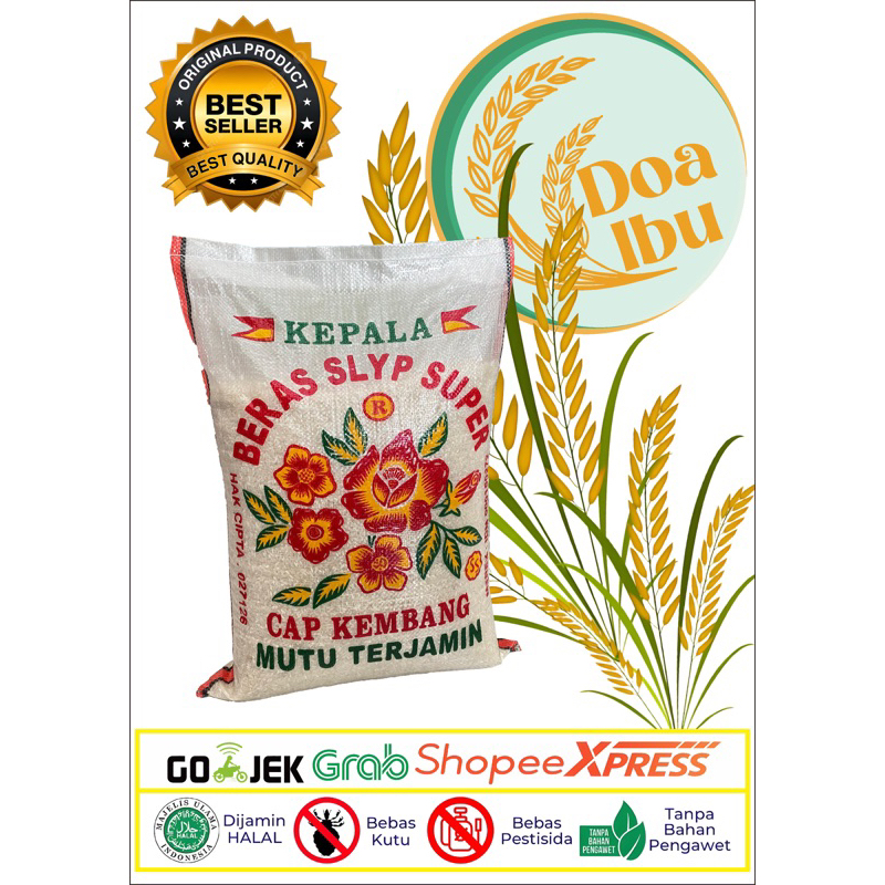 Jual BERAS CAP KEMBANG 25KG | Shopee Indonesia