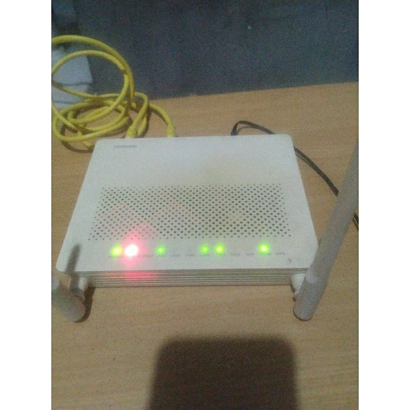 Jual Router HUAWEI HG8245H port biru lengkap adaptor, garansi nyala dan ...