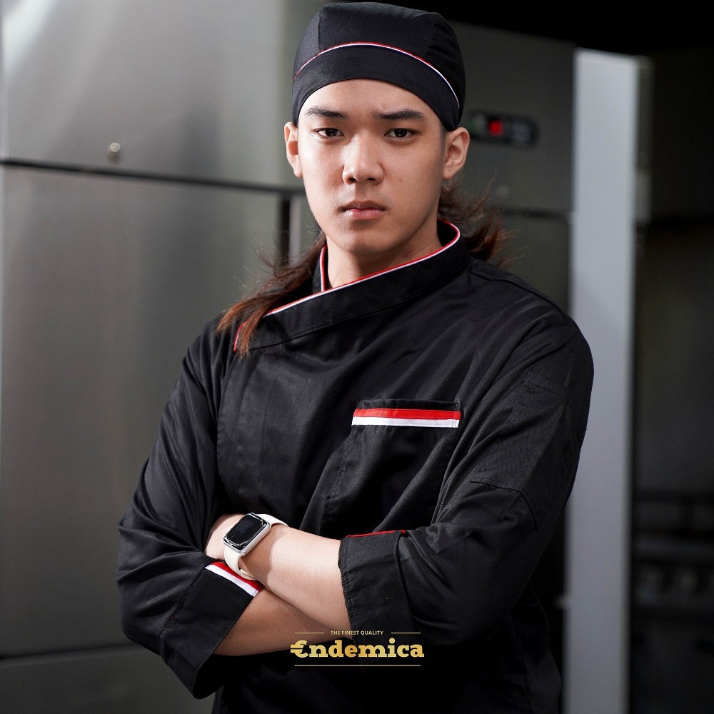 Jual Baju chef Seragam chef baju koki kemeja Chef Baju Koki Kemeja ...