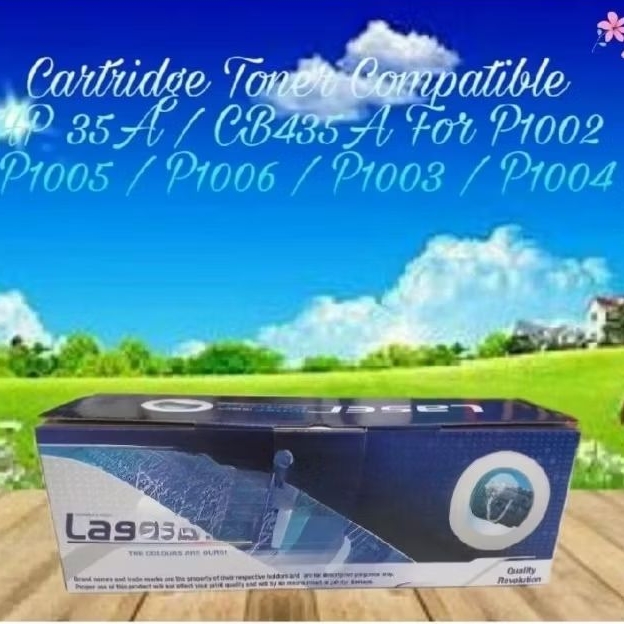 Jual Toner Cartridge Compatible HP 35A CB 435A CB435A HP LaserJet P1002 ...