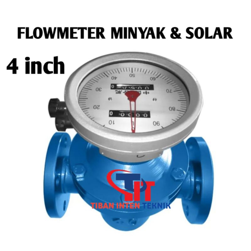 Jual Flow meter Solar 4 inch model TOKICHO Flowmeter Flange 4" Oval ...