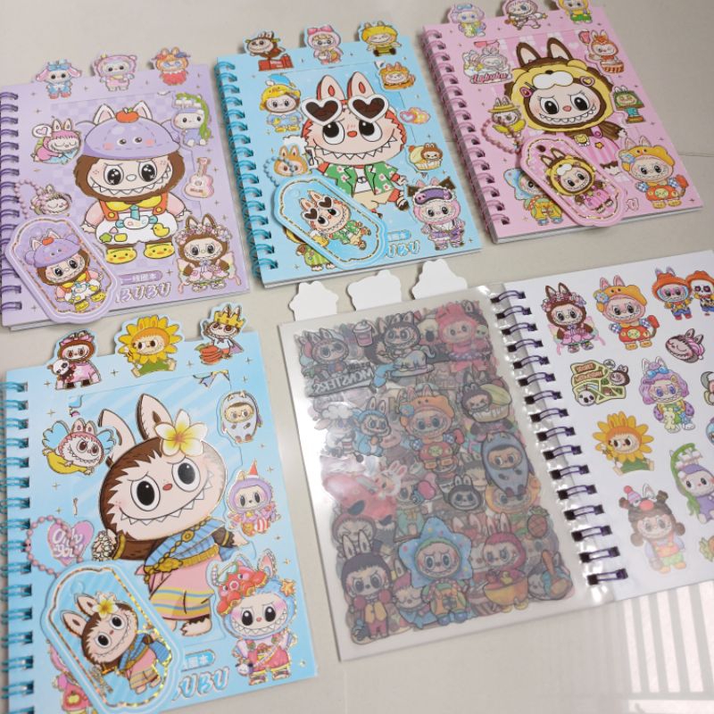 Jual Buku sticker dan note WA001 LABUBU | Shopee Indonesia