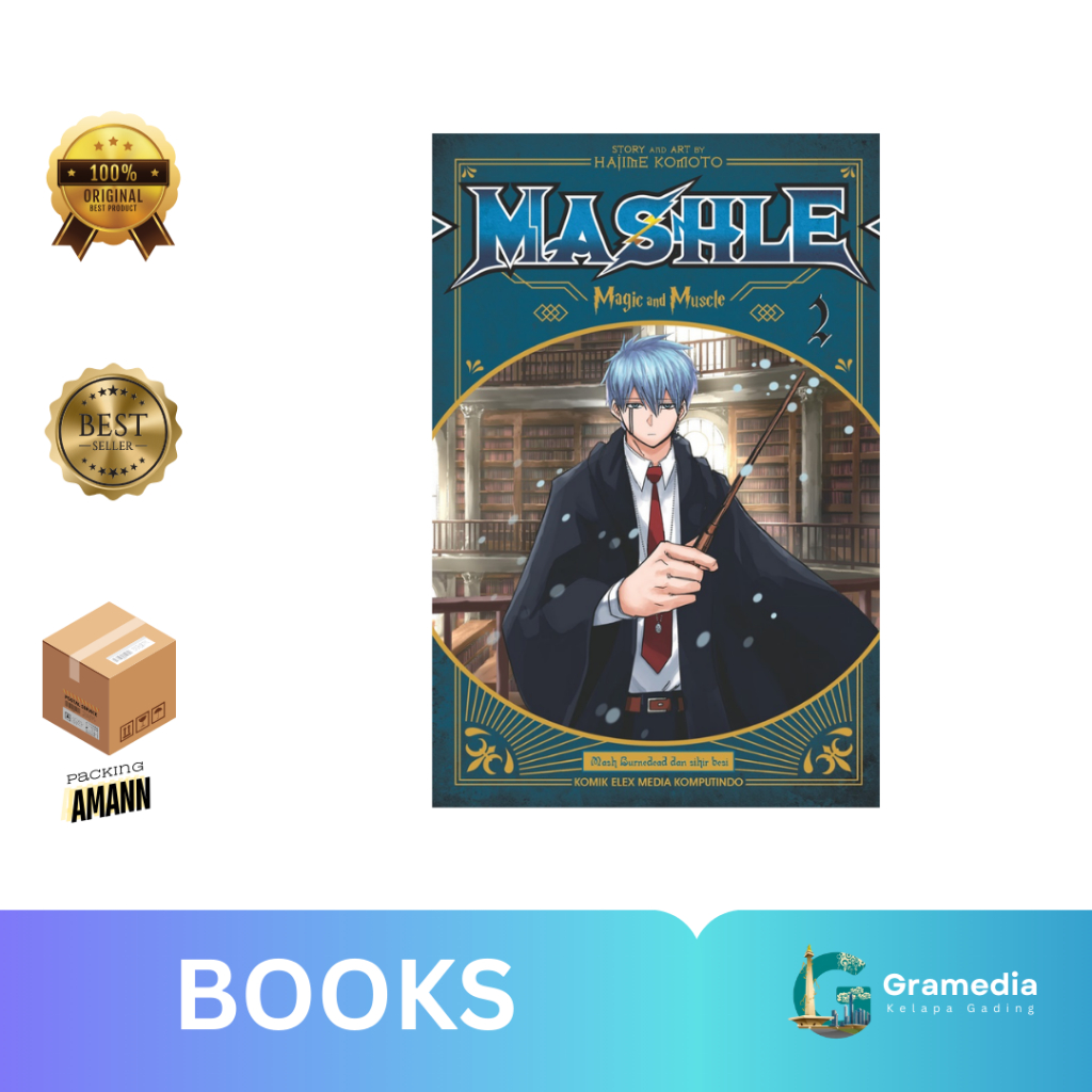 Jual Gramedia MKG - Komik Mashle 02 - Hajime Komoto | Shopee Indonesia