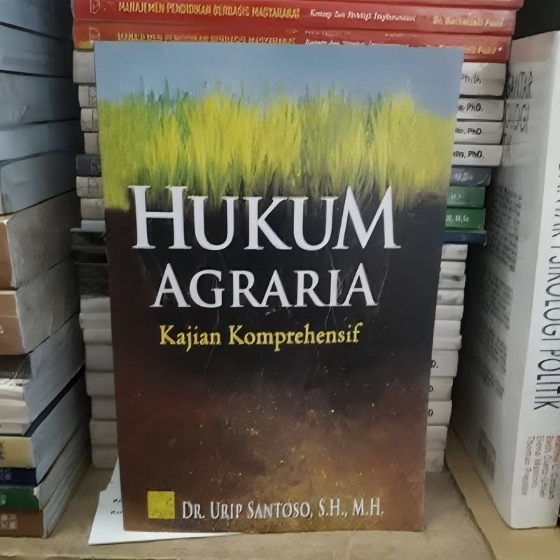Jual Buku Hukum Agraria Kajian Komprehensif / Hukum Agraria Indonesia ...