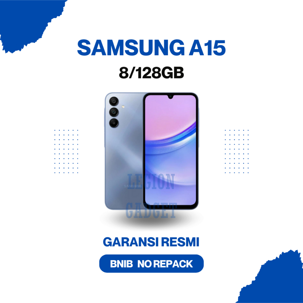Jual SAMSUNG A15 4G 8/128GB GARANSI RESMI NO REPACK | Shopee Indonesia
