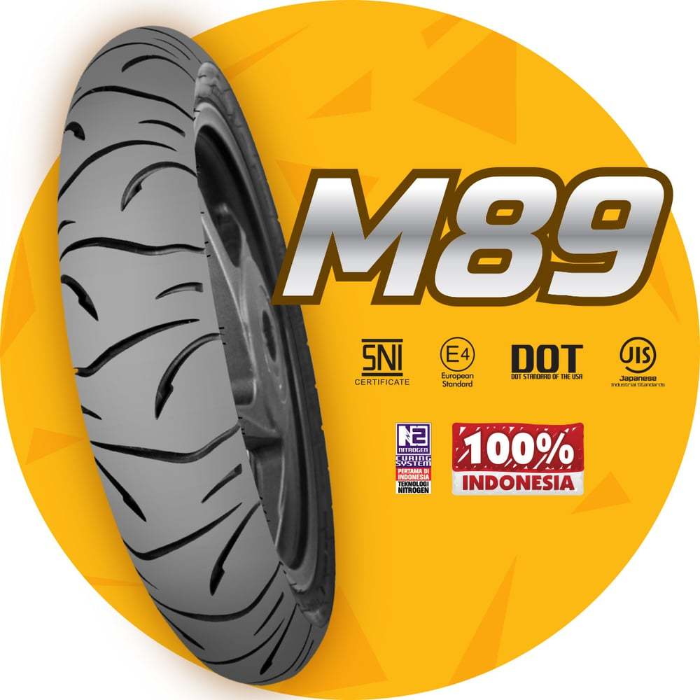 Jual Ban Motor Mizzle M89 130/70-14 Tubeless Free Pentil! | Shopee ...
