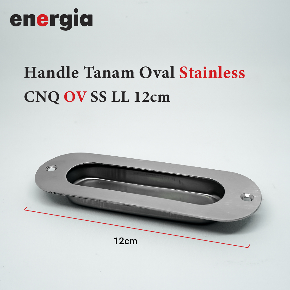Jual Handle Tanam Pintu Sliding Oval Stainless 12 cm | Shopee Indonesia