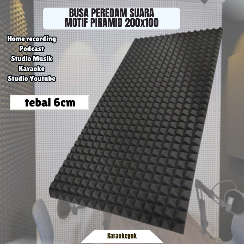 Jual BUSA PEREDAM SUARA PIRAMID PEREDAM SUARA KAMAR / PENGHILANG GEMA ...