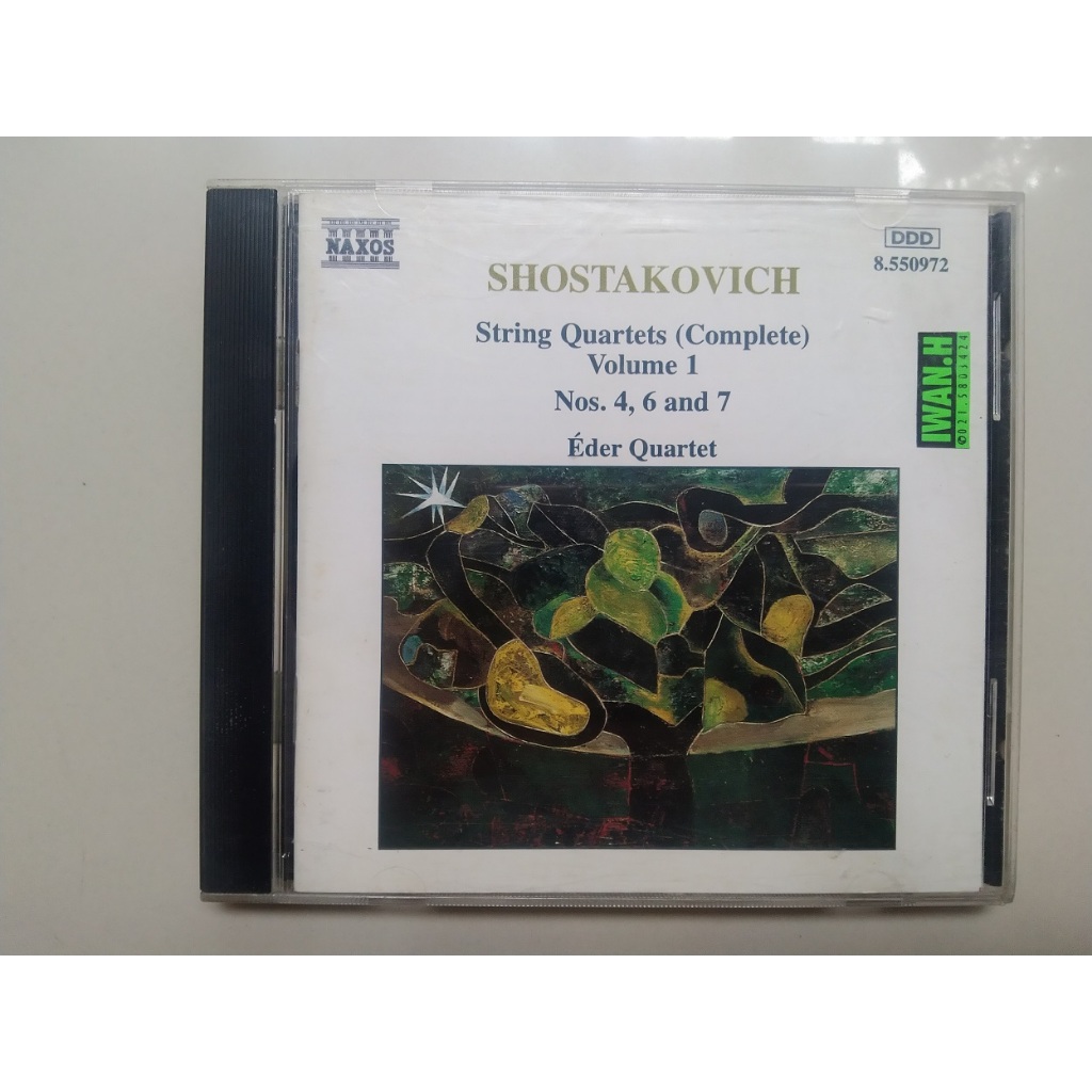 Jual Shostakovich - String Quartets (Complete) Volume 1 Nos. 4, 6 And 7 (CD) | Shopee Indonesia