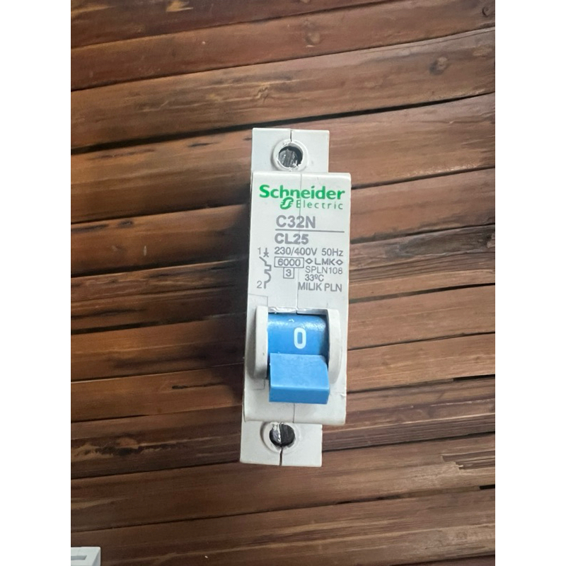 Jual MCB PLN SCHNEIDER 1PHASE ORIGINAL | Shopee Indonesia