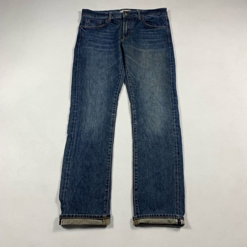 Jual UNIQLO SELVEDGE JEANS Size 34 MEASUREMENTS Lp 88cm P 107cm OL 19cm ...